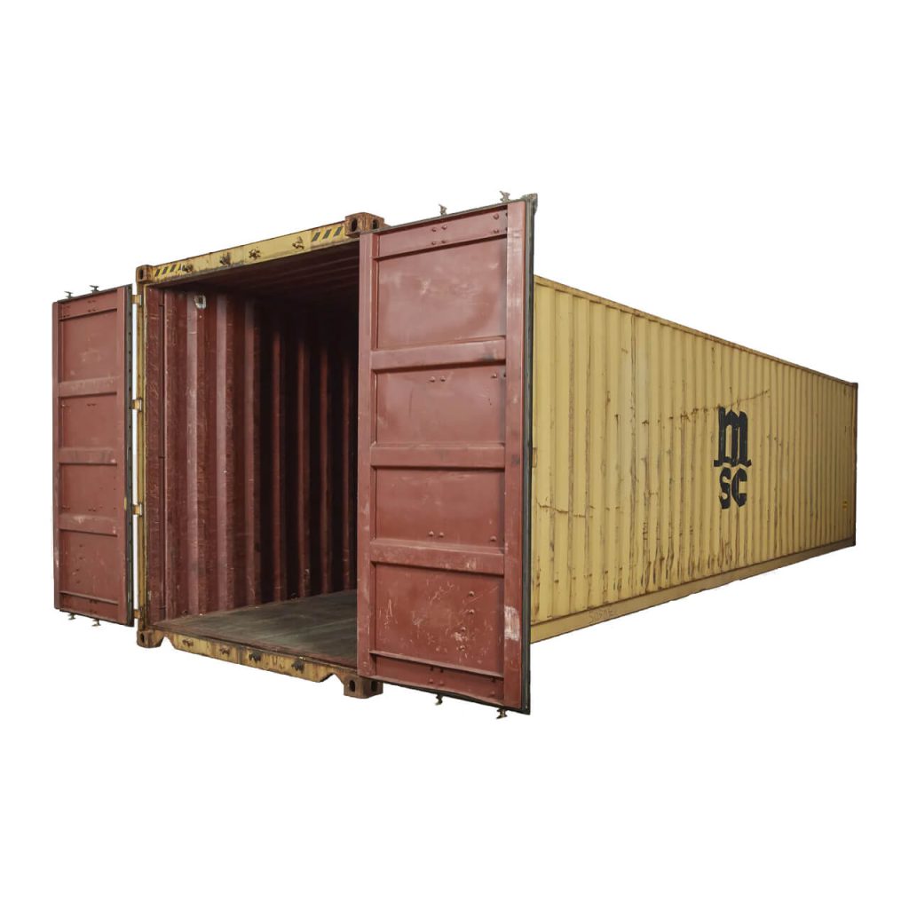 Container khô 40 feet hình thức mới 99% - NTC Container