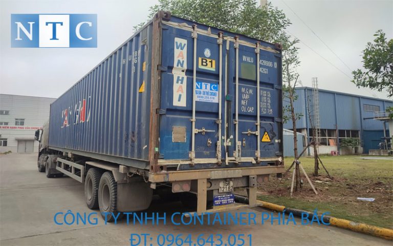 Container 40 feet DC cũ loại A - NTC Container