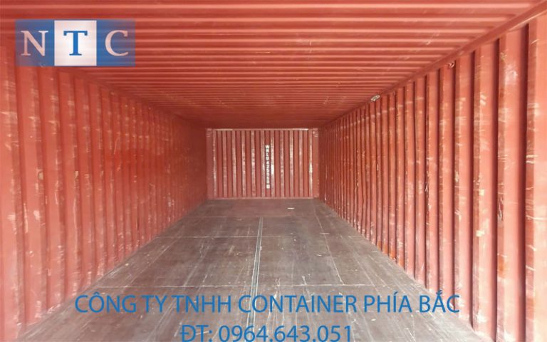 Container 40 feet DC cũ loại A - NTC Container